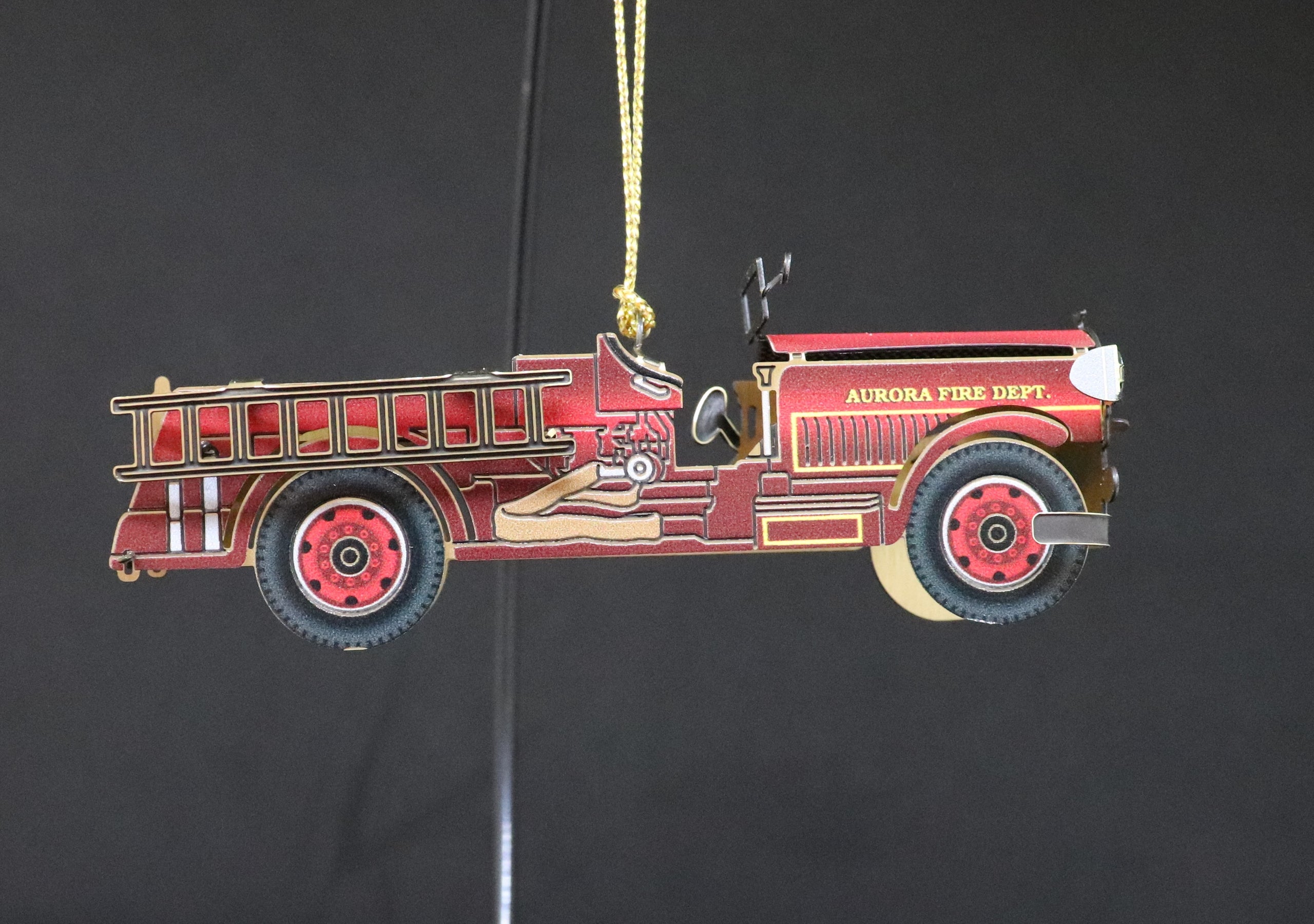 1921 Stutz Engine Ornament | Aurora Regional Fire Museum